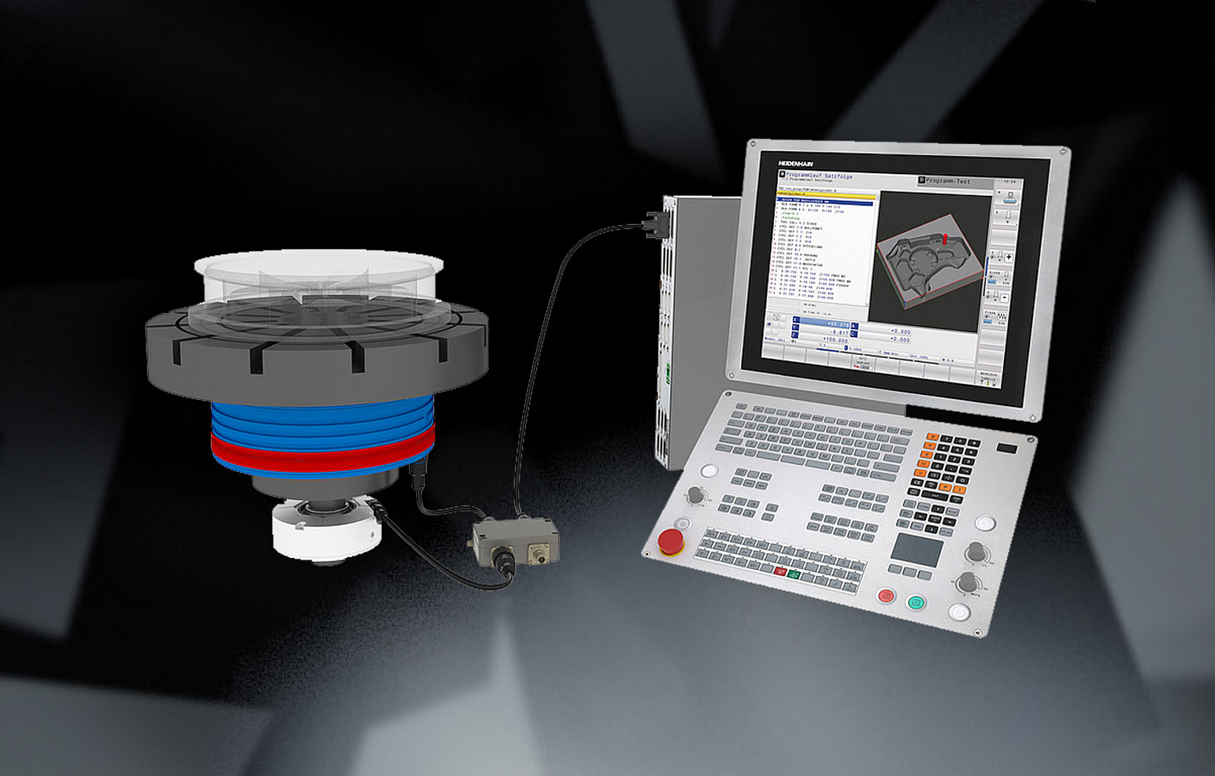 HEIDENHAIN virtual show: the future of CNC controls
