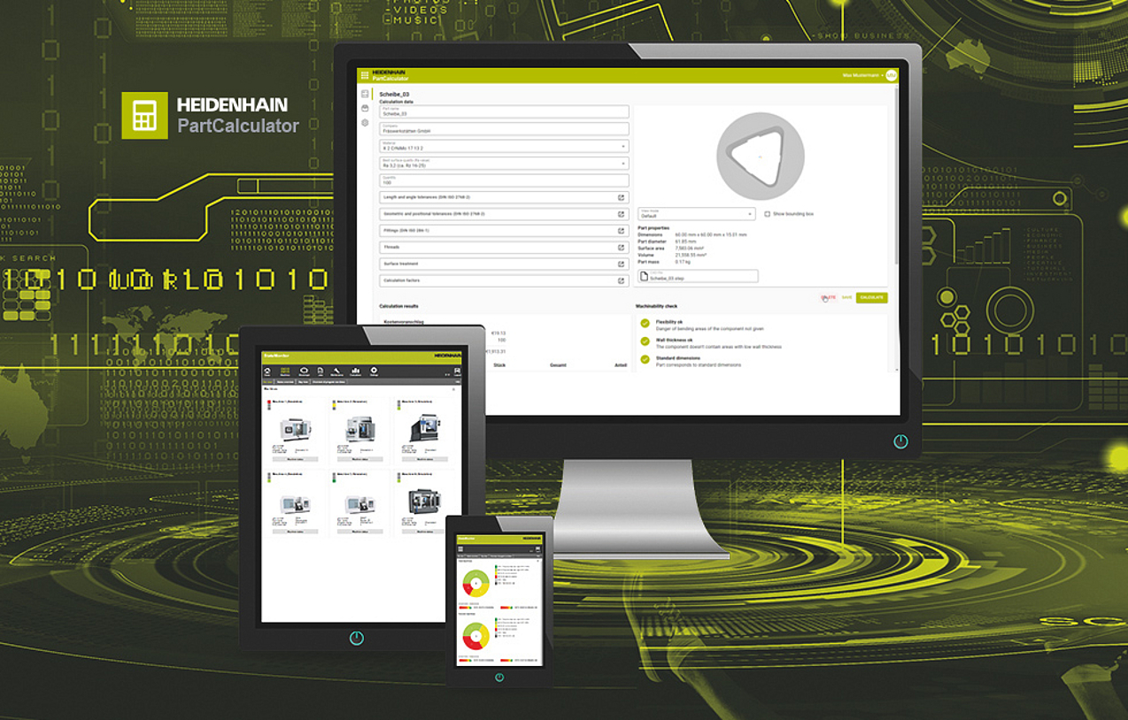 HEIDENHAIN virtual show: the future of CNC controls