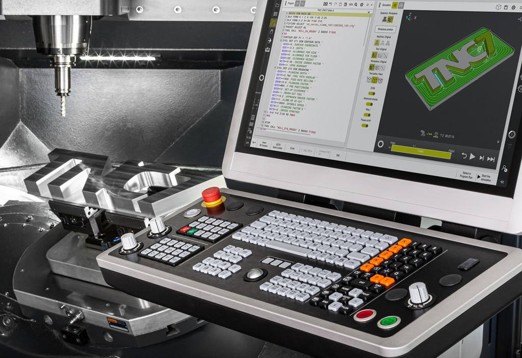HEIDENHAIN virtual show: the future of CNC controls